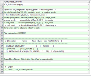 How to force a plan in an Oracle database - DataPlatform.gr