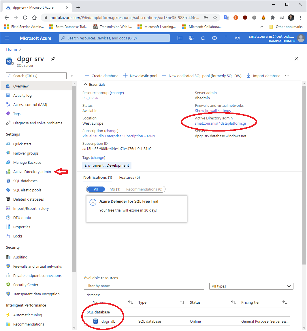 Πώς δημιουργούμε μία απλή βάση δεδομένων σε Azure SQL Database ...