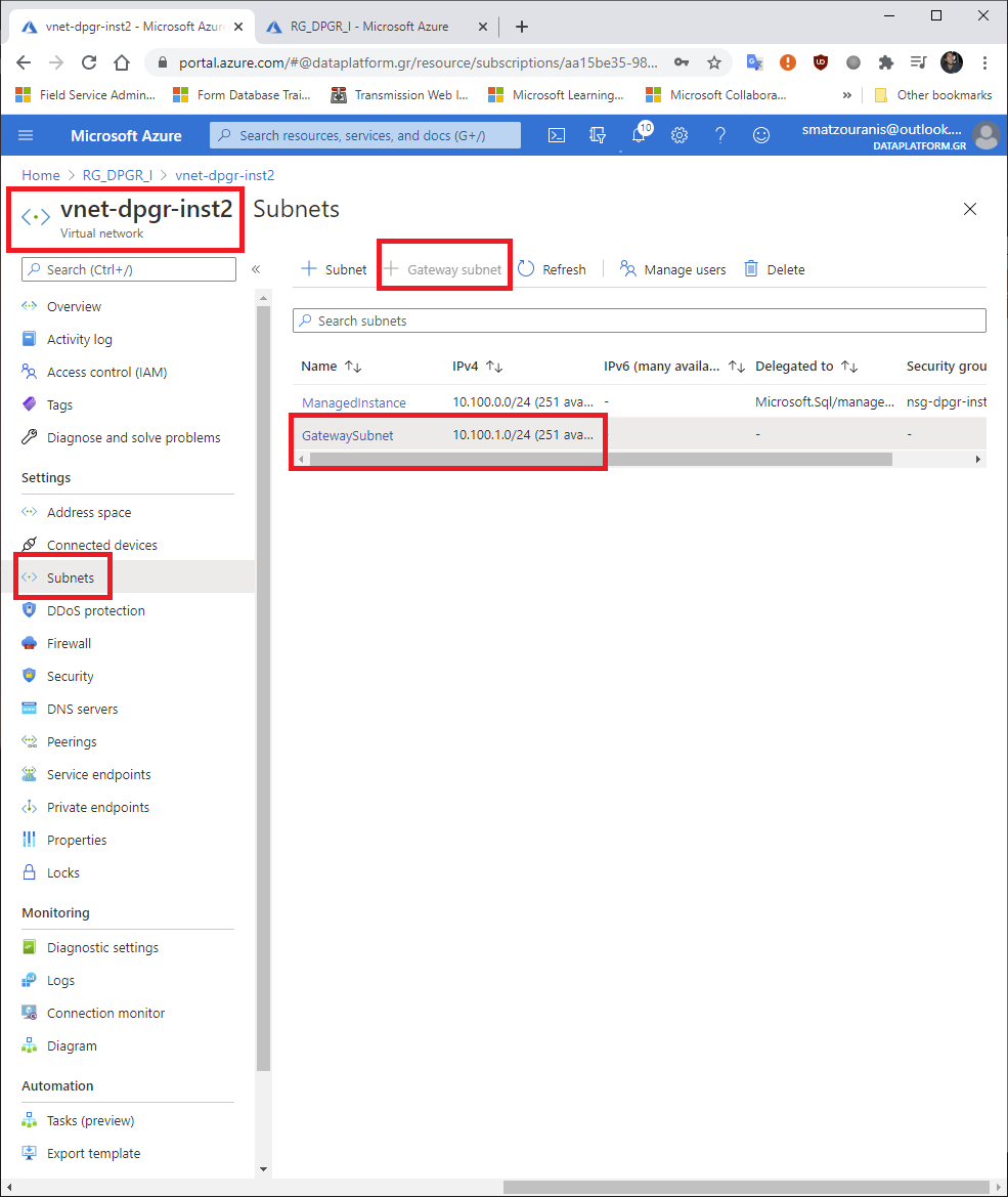How do we create a failover group in Azure Managed Instance ...