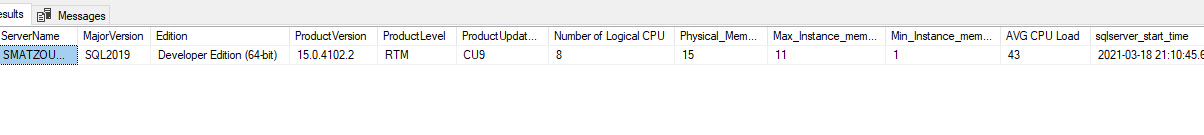 Πώς βρίσκουμε τι χαρακτηριστικά έχει το κάθε SQL Server instance - DataPlatform.gr