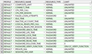How to enforce password policy in an Oracle database - DataPlatform.gr